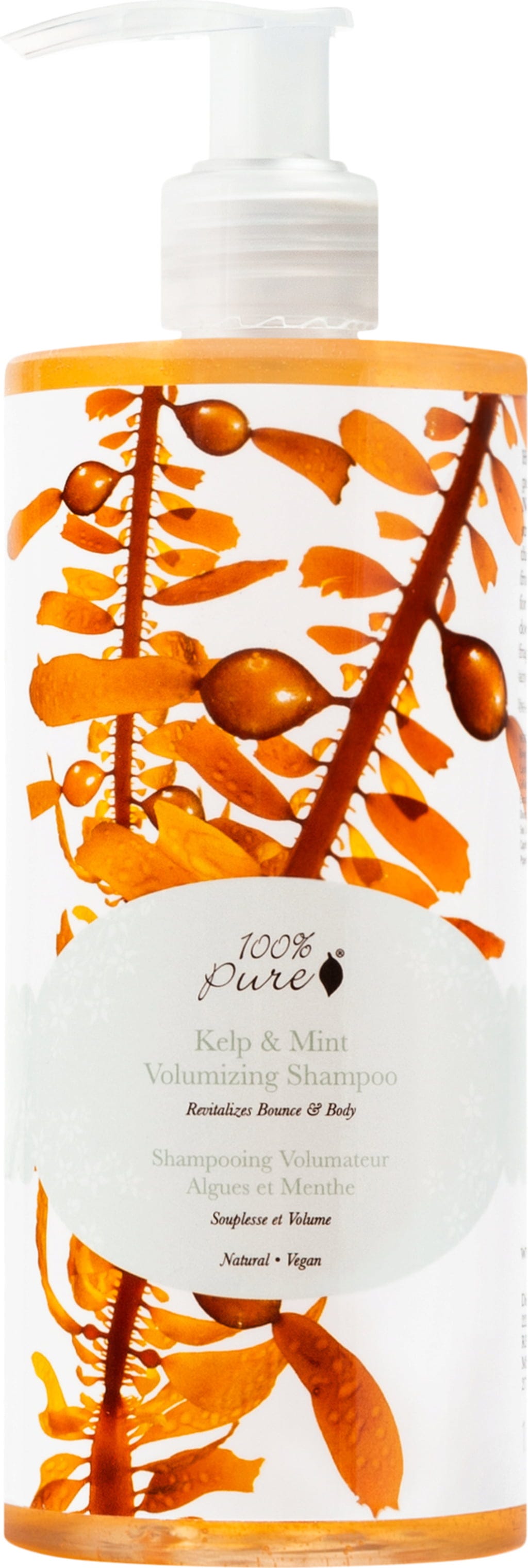 100% Pure Kelp & Mint Volumizing Shampoo - Ecco-Verde Ireland