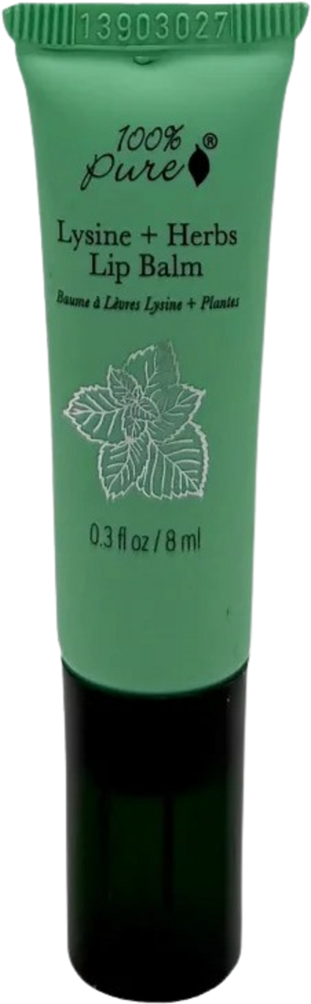 100% Pure Lysine + Herbs Lip Balm, 8 g - Ecco-Verde Ireland