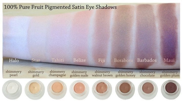 100% Pure Satin Eye Shadow - Ecco Verde Online Shop