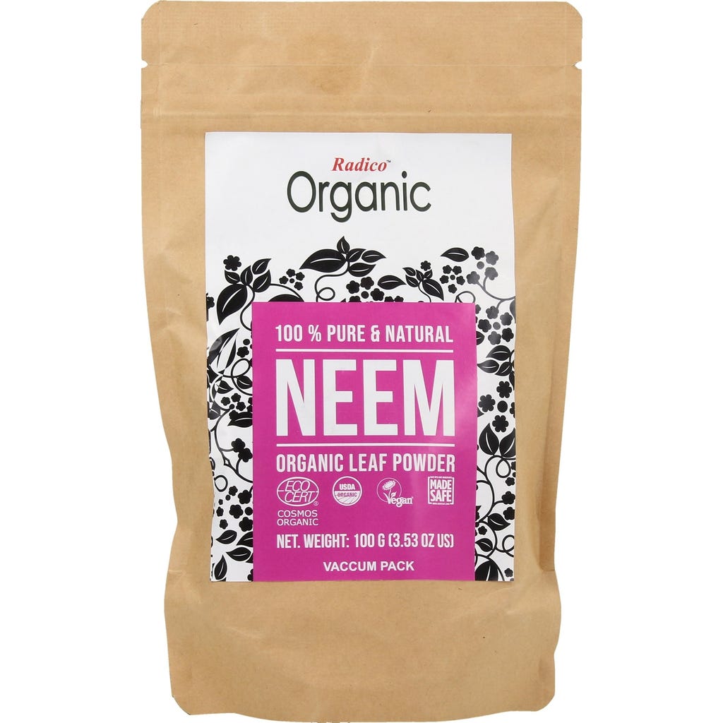 Radico Poudre de Neem Bio, 100 g - Boutique en ligne Ecco Verde