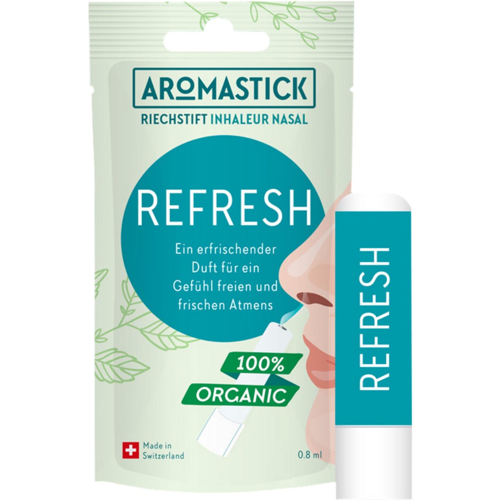 AROMASTICK Organic REFRESH Natural Inhalation Stick - Ecco Verde Online ...