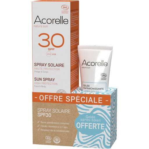 Acorelle Sun Pack sprej na opalování s SPF 30 + After-Sun - Ecco Verde ...