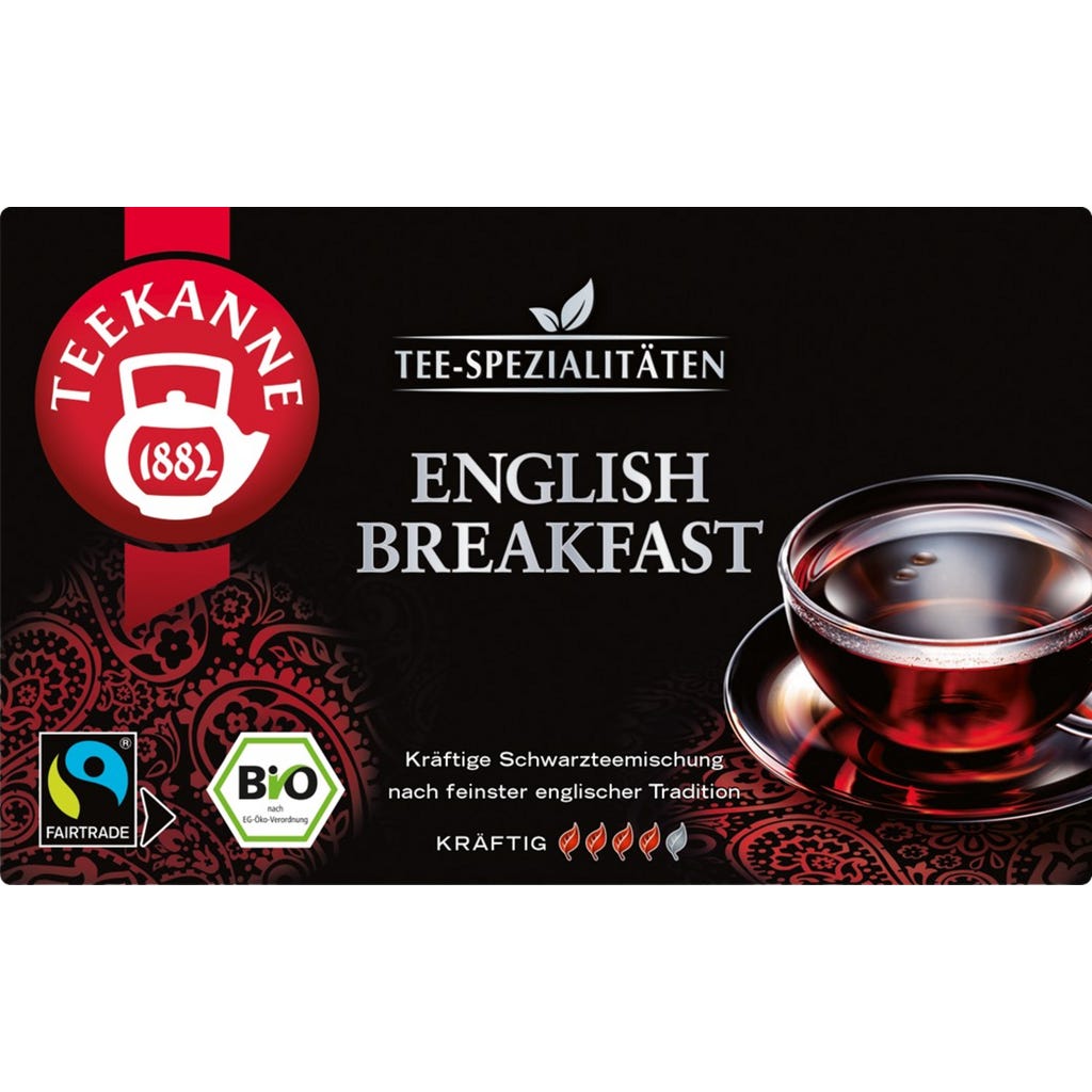 TEEKANNE English Breakfast Tea Specialities, 35 g - Ecco Verde Online Shop