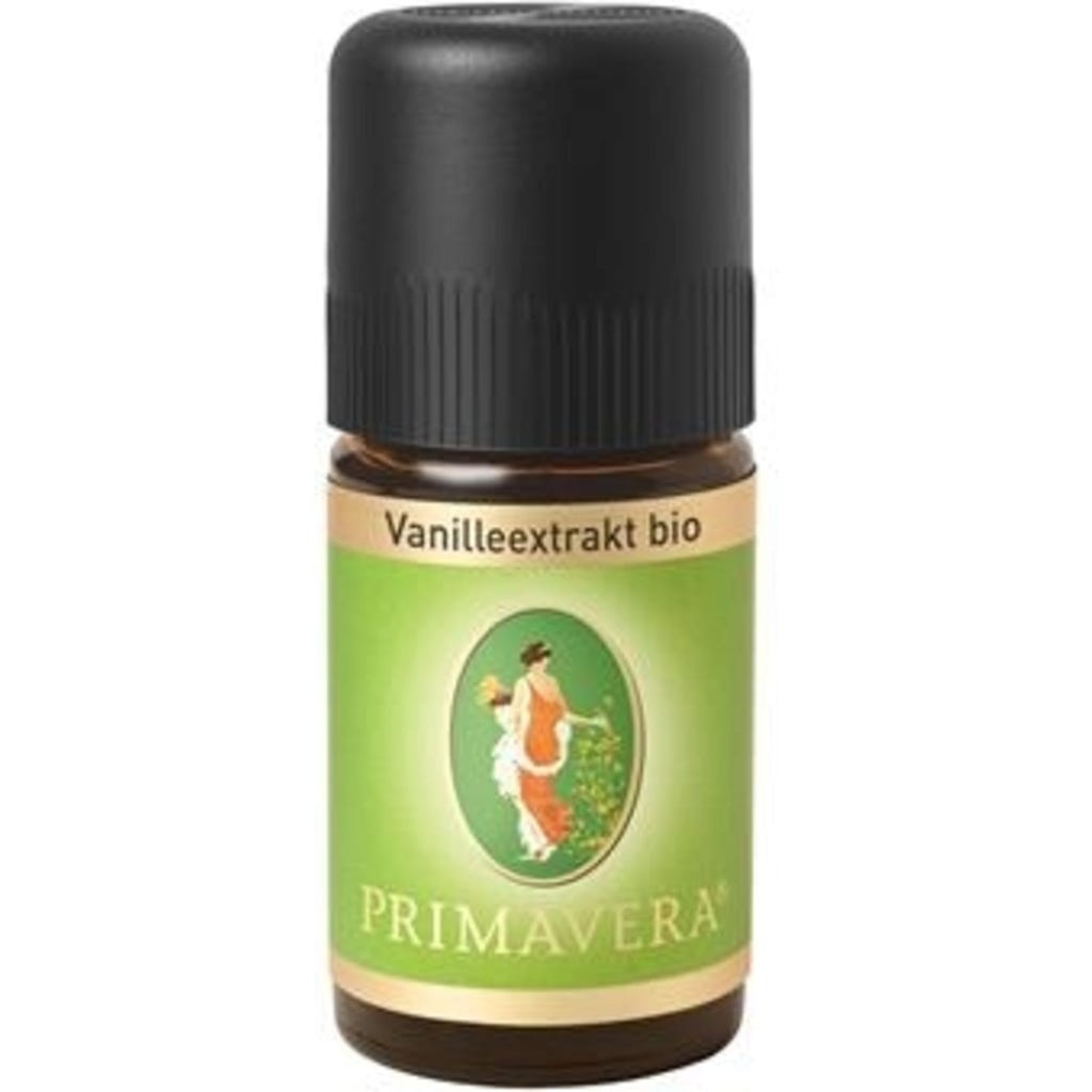 PRIMAVERA Organic Vanilla Extract Essential Oil, 5 ml - Ecco Verde ...