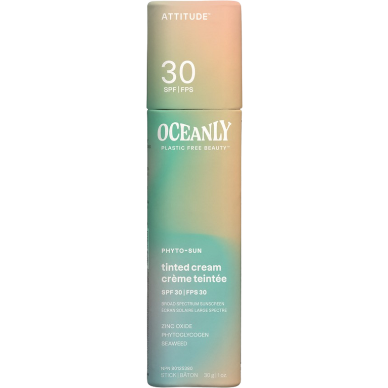 Attitude Oceanly - PHYTO-SUN Tinted Moisturizing Sunscreen SPF 30, 30 g ...