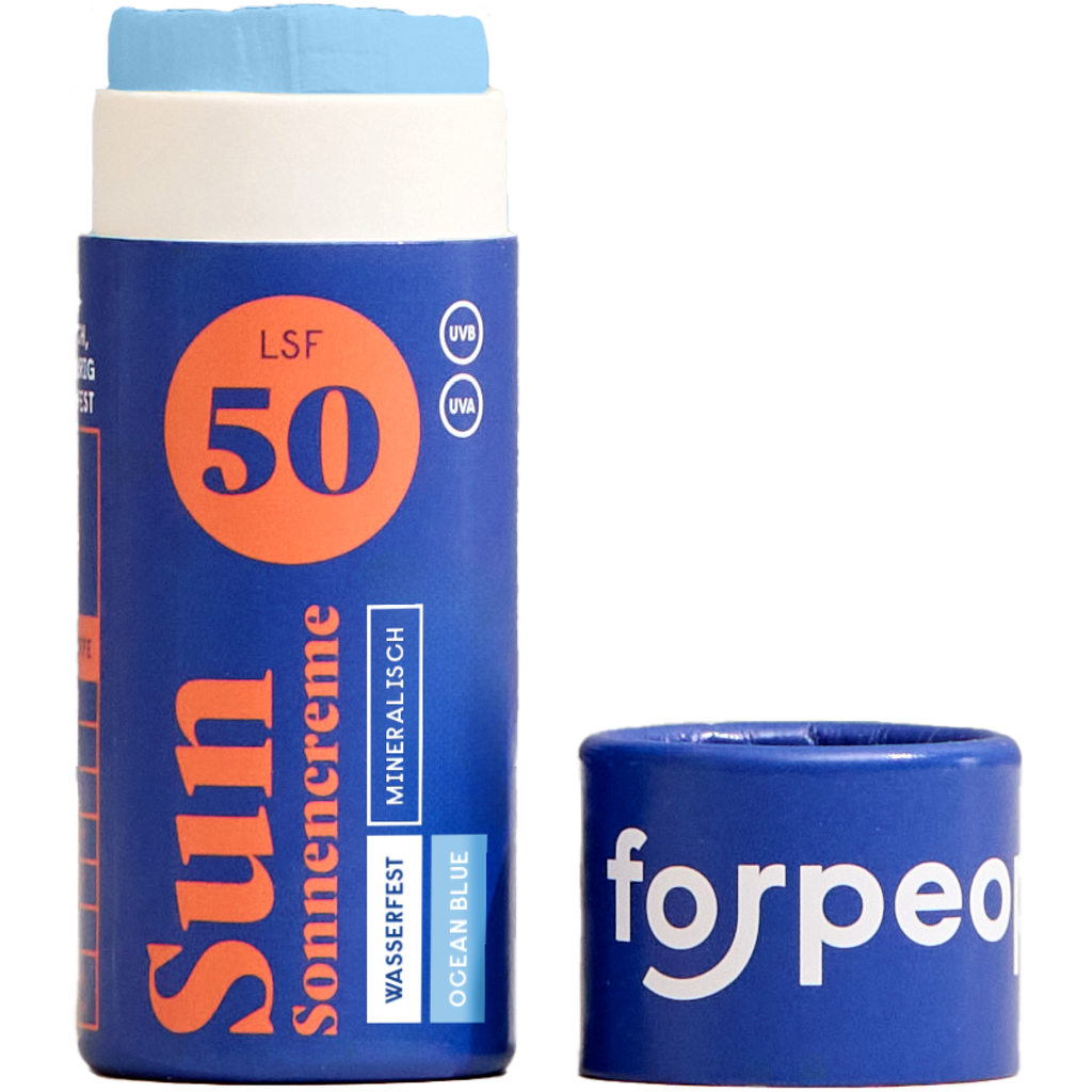forpeople Ocean Blue Mini Solid Sun Cream SPF 50, 20 g - Ecco Verde ...