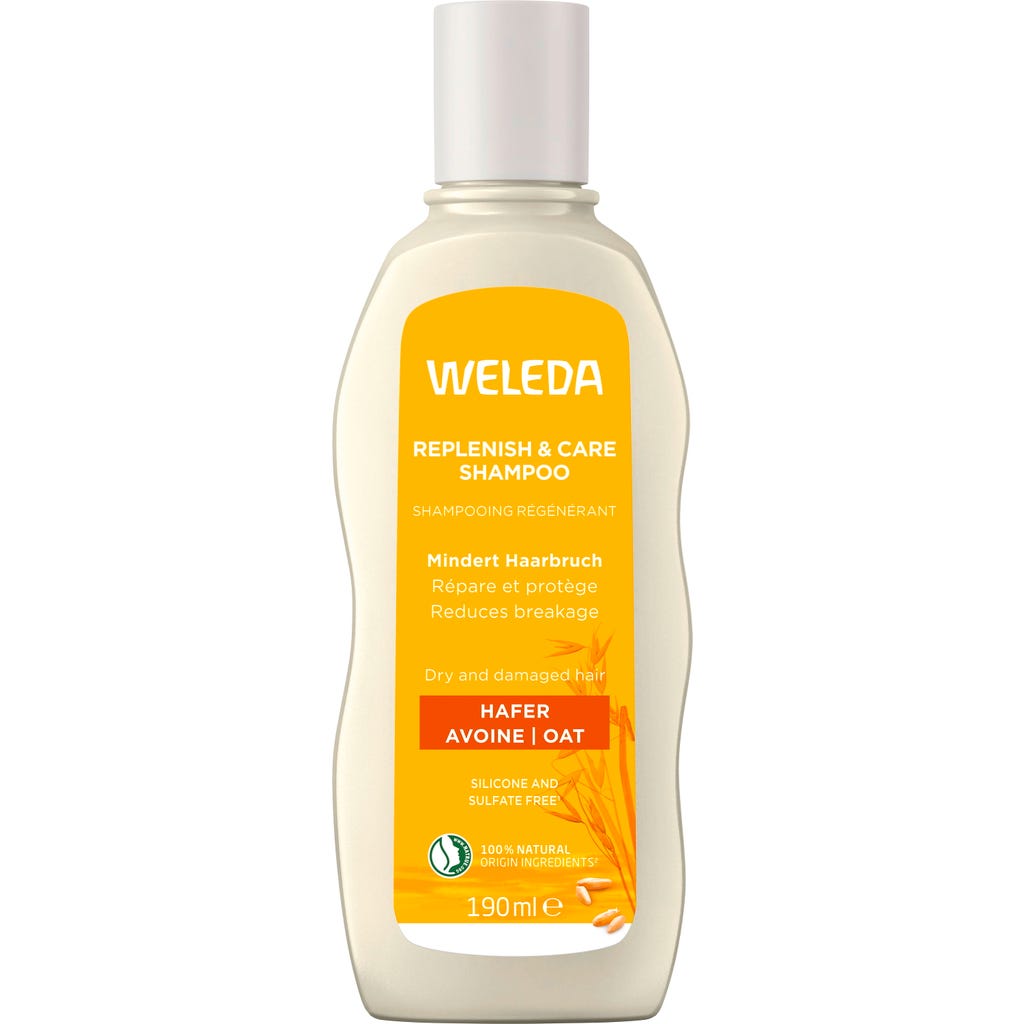 Weleda Champú Replenish & Care Avena, 190 ml - Ecco Verde Tienda Online