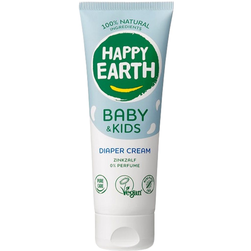 Happy Earth Baby & Kids Diaper Cream, 75 ml - Ecco Verde Česká republika