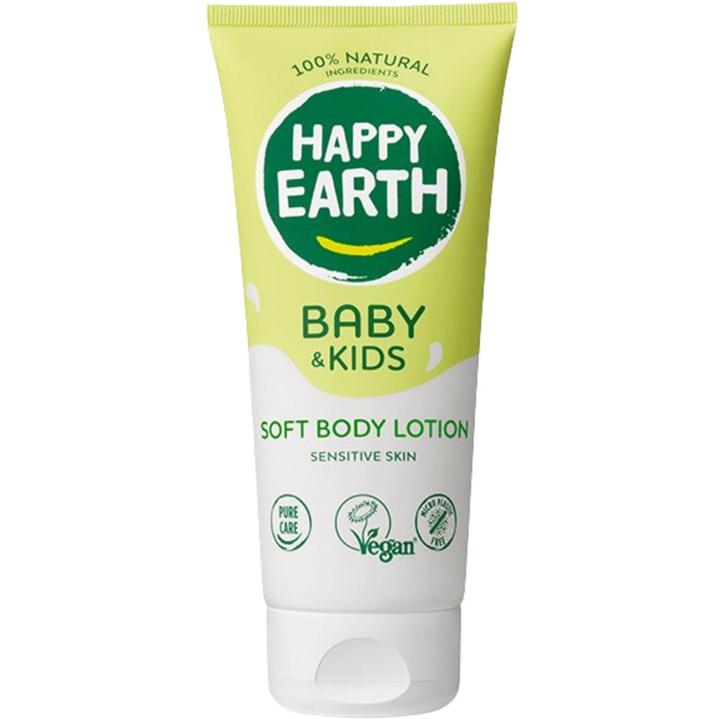 Happy Earth Baby & Kids Soft Body Lotion, 200 ml - Ecco Verde Online Shop