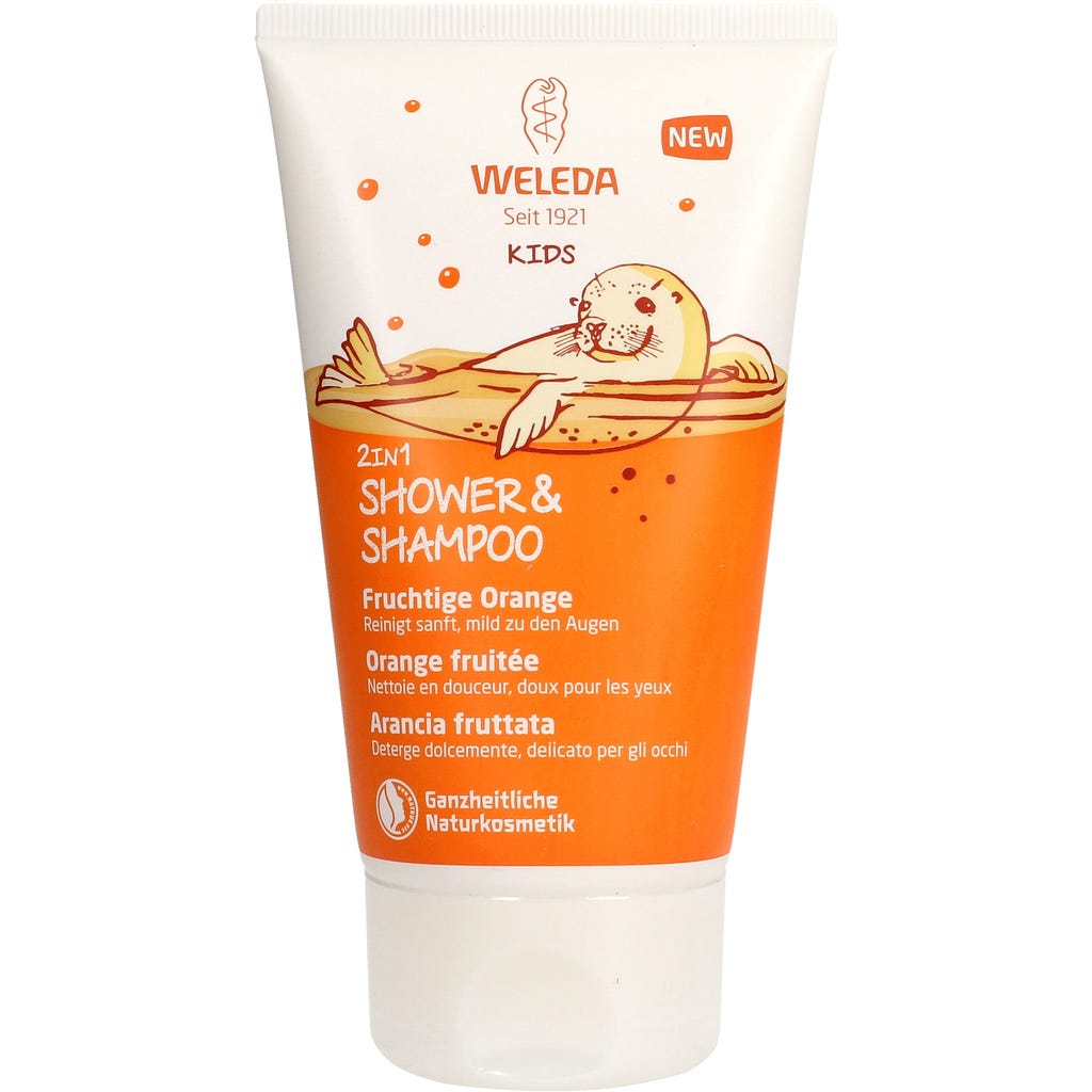 Weleda KIDS 2in1 Ducha y Champú a la Naranja, 150 ml - Ecco Verde ...