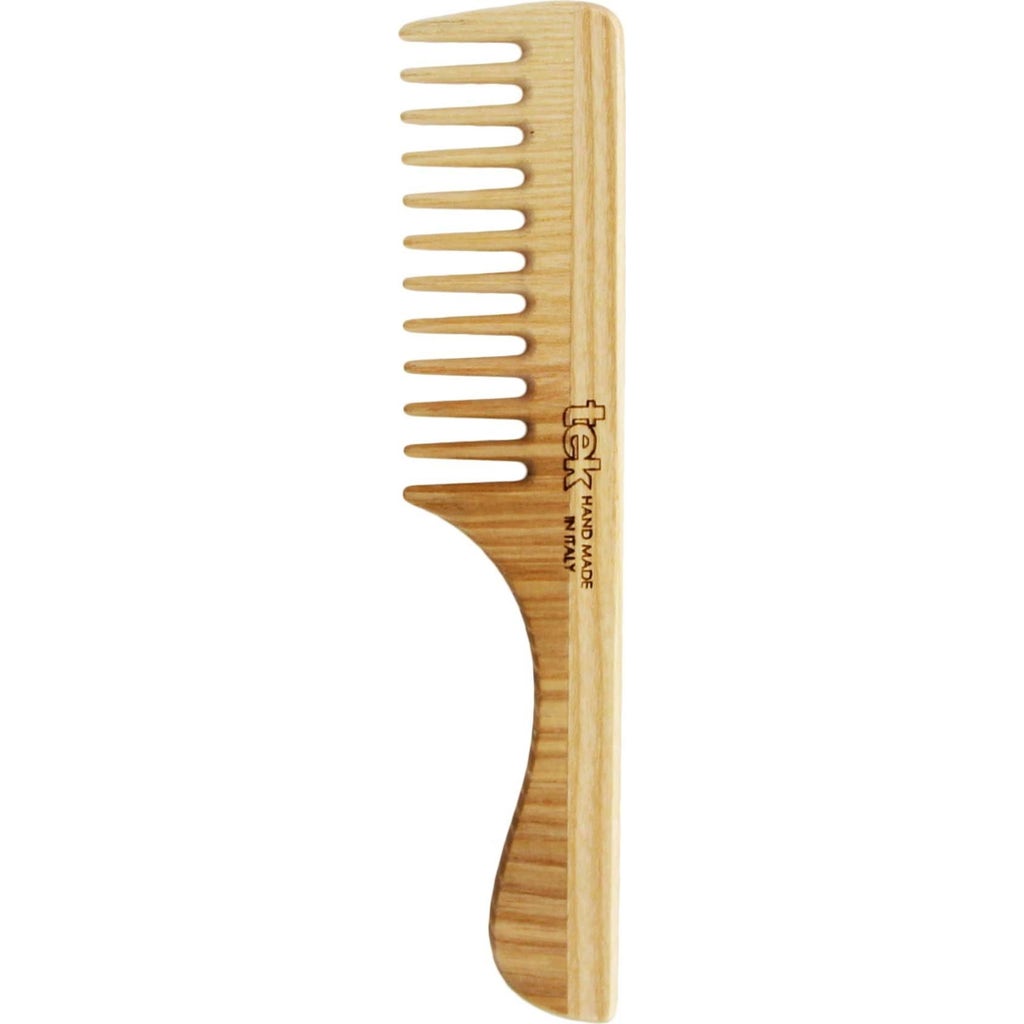 tek Medium Sized Tooth Comb with Handle Ecco Verde Online Shop