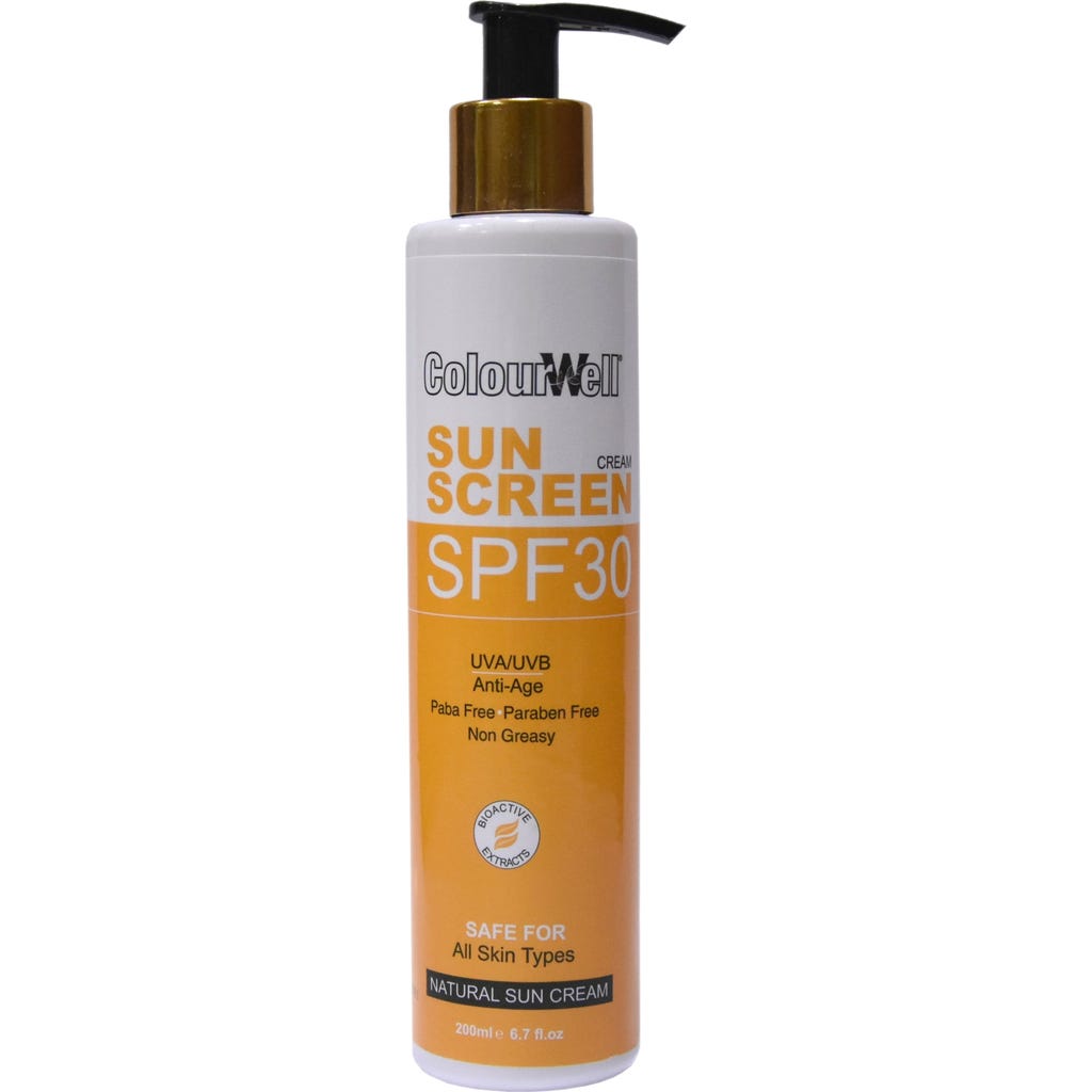 ColourWell Crème Solaire SPF 30, 200 ml - Boutique en ligne Ecco Verde