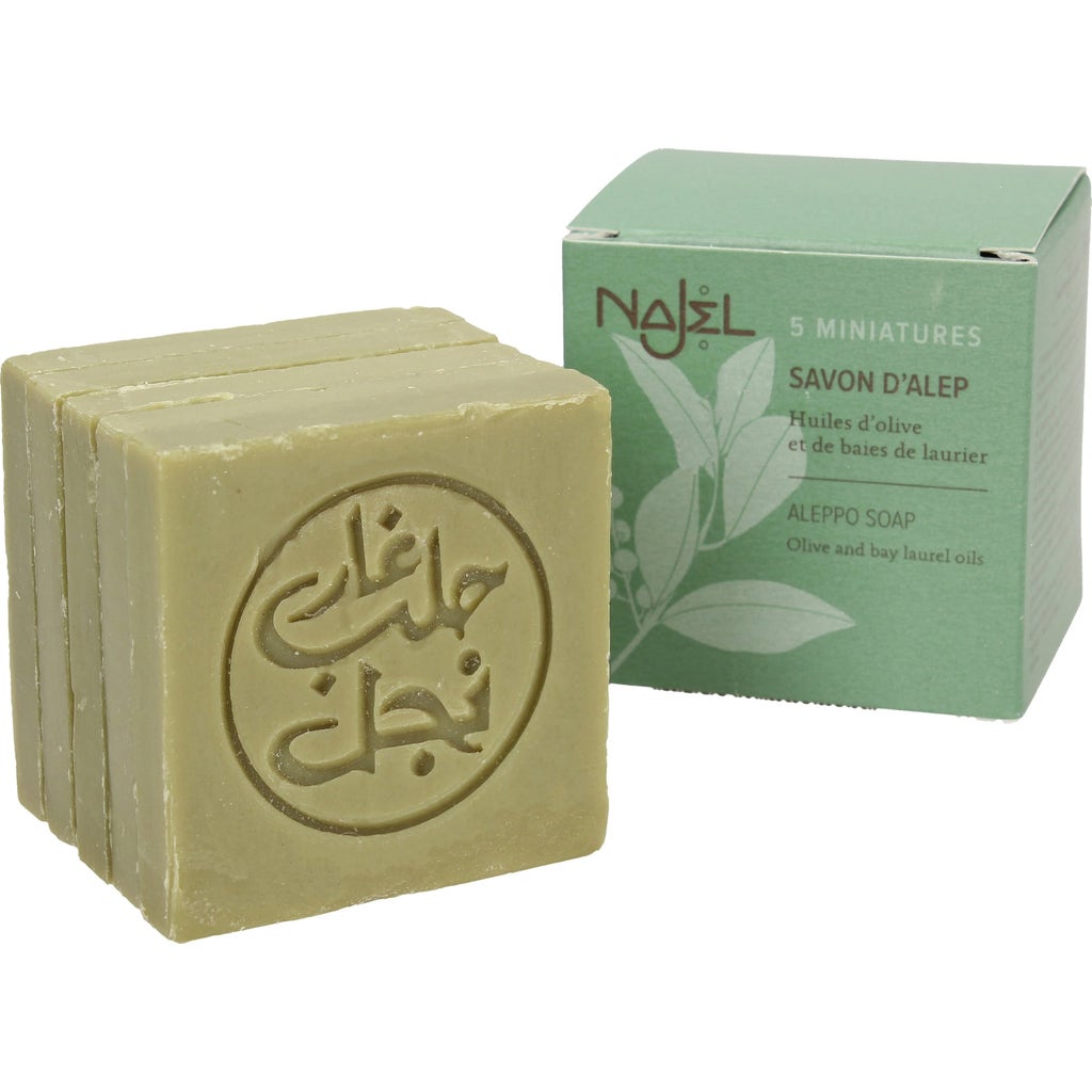 Najel Mini Aleppo sapuni u setu, 100 g - Ecco Verde online shop