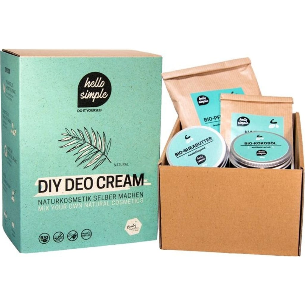 hello simple DIY Deodorant Cream Box - Ecco Verde Online Shop