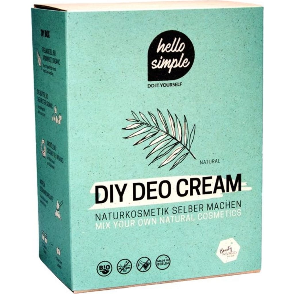 hello simple DIY Deodorant Cream Box - Ecco Verde Online Shop