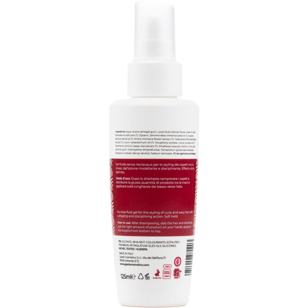 GYADA Cosmetics Modellierendes Locken-Gel mit Definitions-Effekt, 125 ...