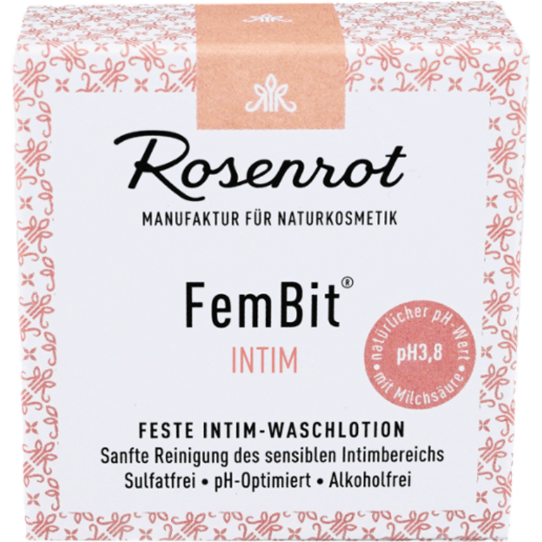 Rosenrot FemBit® Intim Solid Intimate Cleansing Lotion, 40 g - Ecco Verde Tienda Online