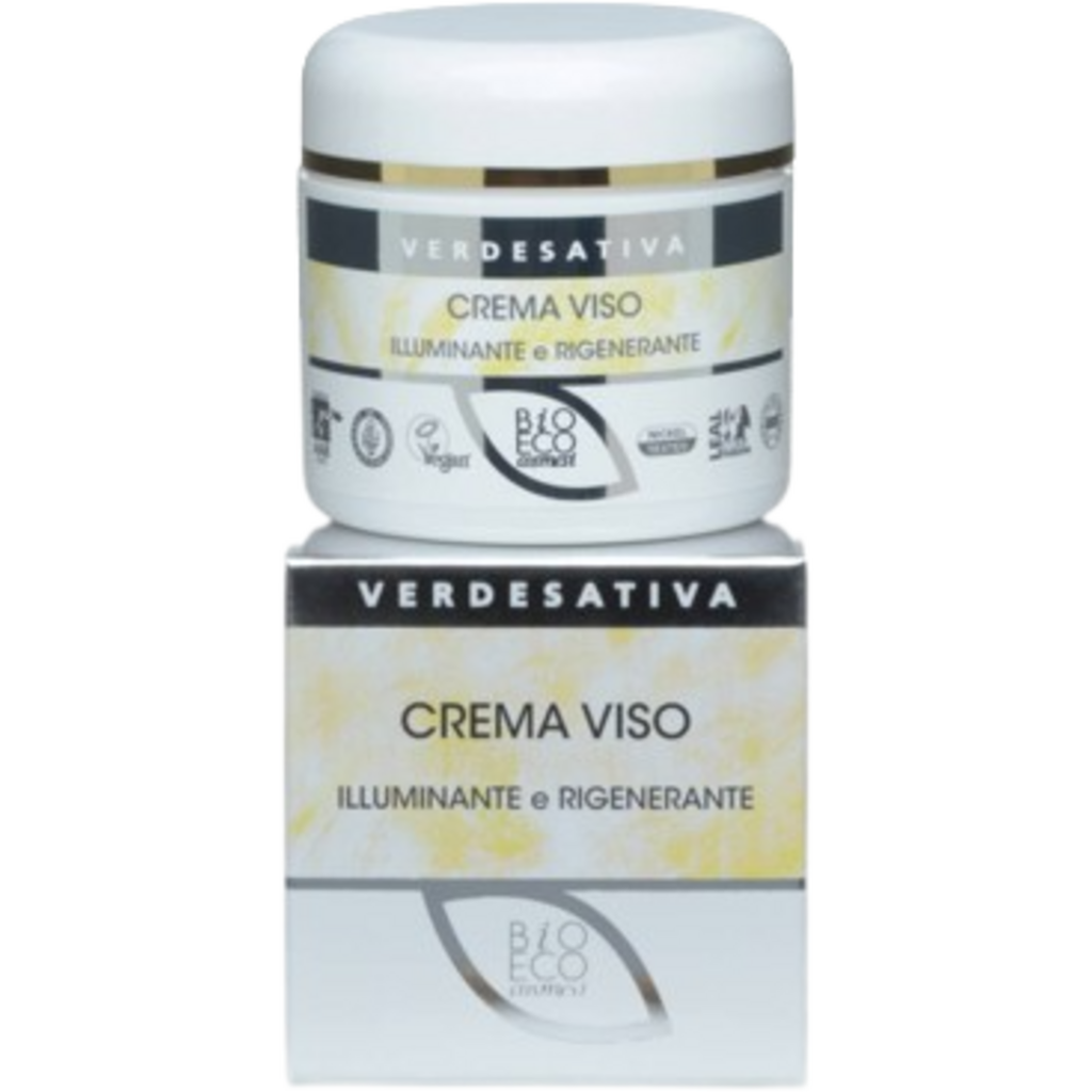 Verdesativa Crème Visage Régénérante And Eclaircissante 50 Ml Ecco Verde