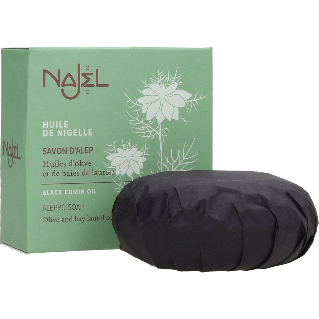 Najel Aleppo sapun s crnim kimom, 100 g - Ecco Verde online shop