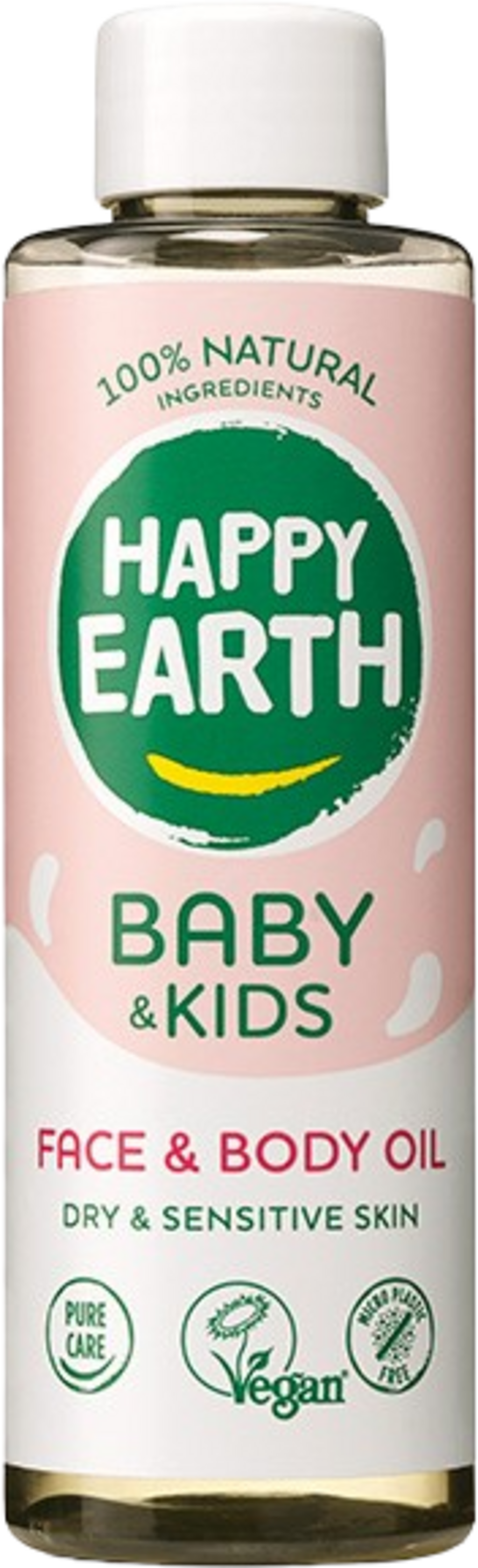 Happy Earth Baby & Kids Face & Body Oil, 150 ml - Ecco Verde sklep ...