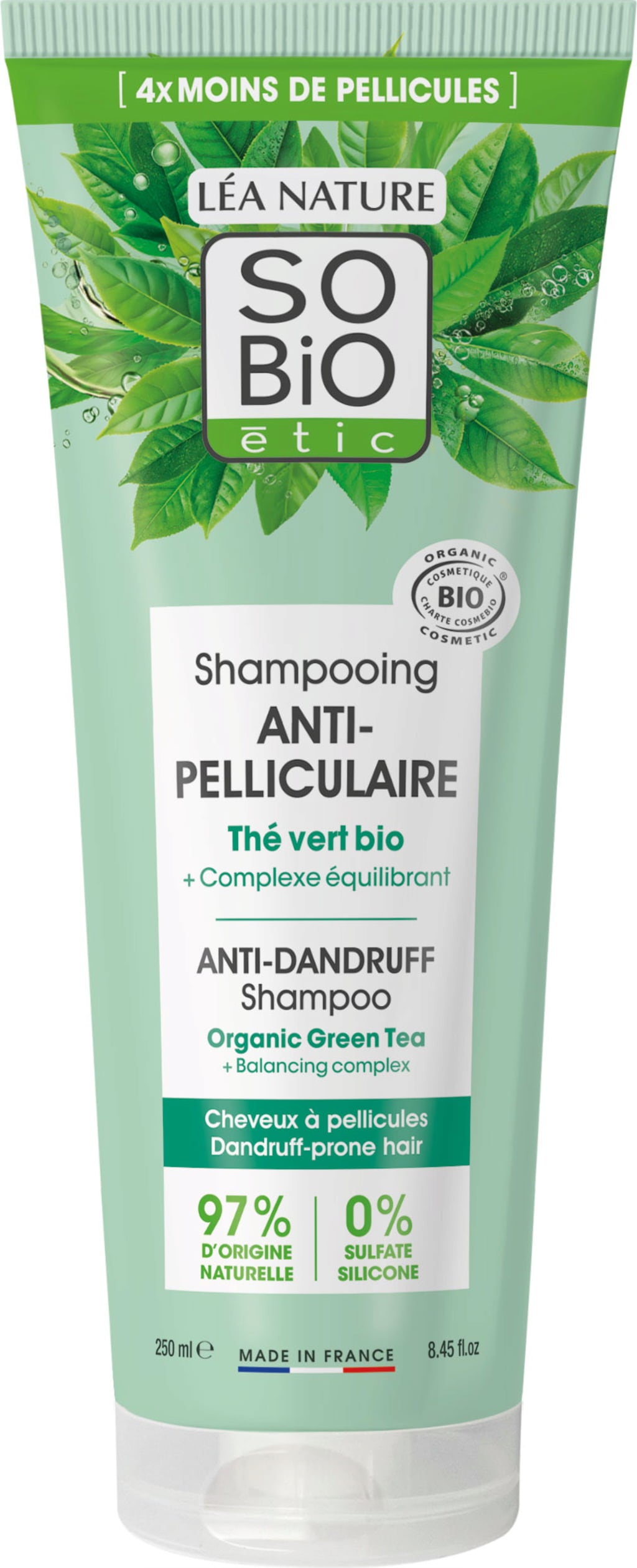 LÉA NATURE SO BiO étic Shampooing antipelliculaire, 250 ml - Boutique ...