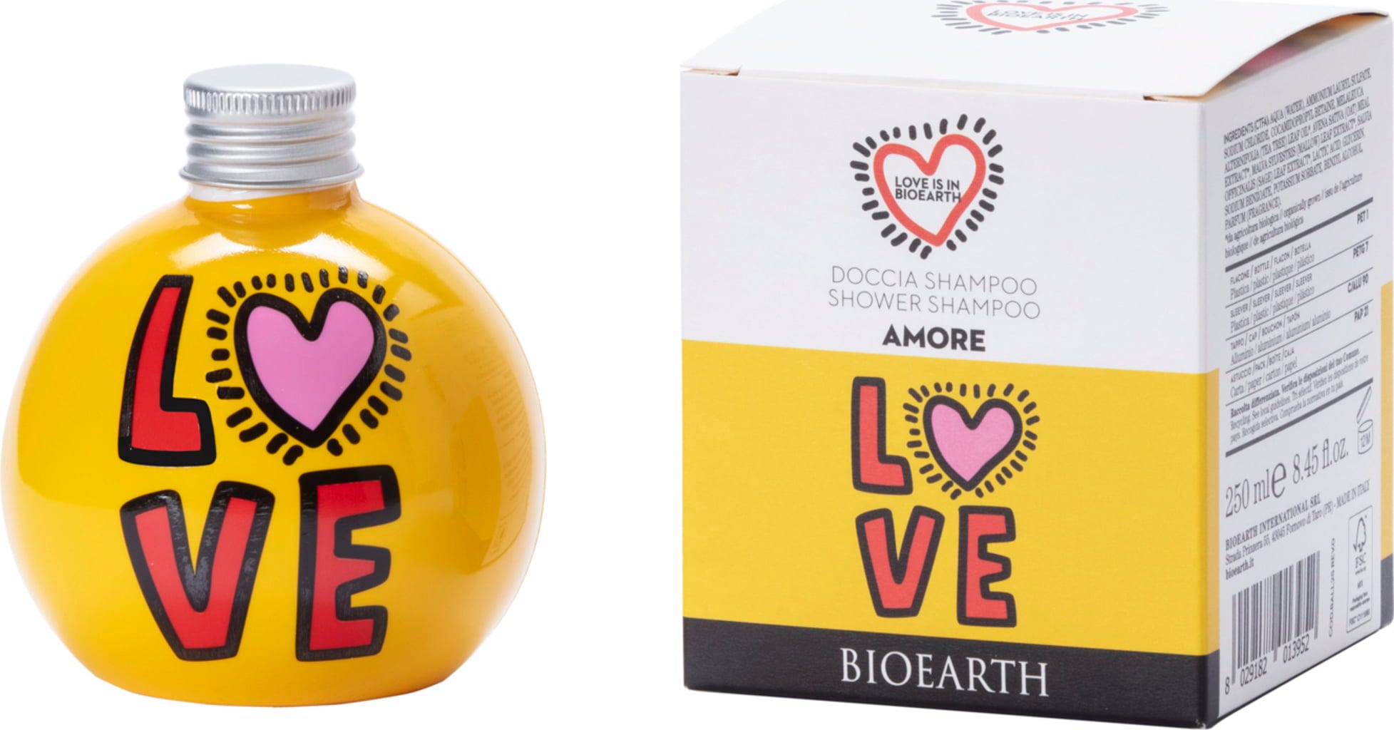 Bioearth Love is in BIOEARTH 2-in-1 Shower Gel & Shampoo Sphere - Ecco ...