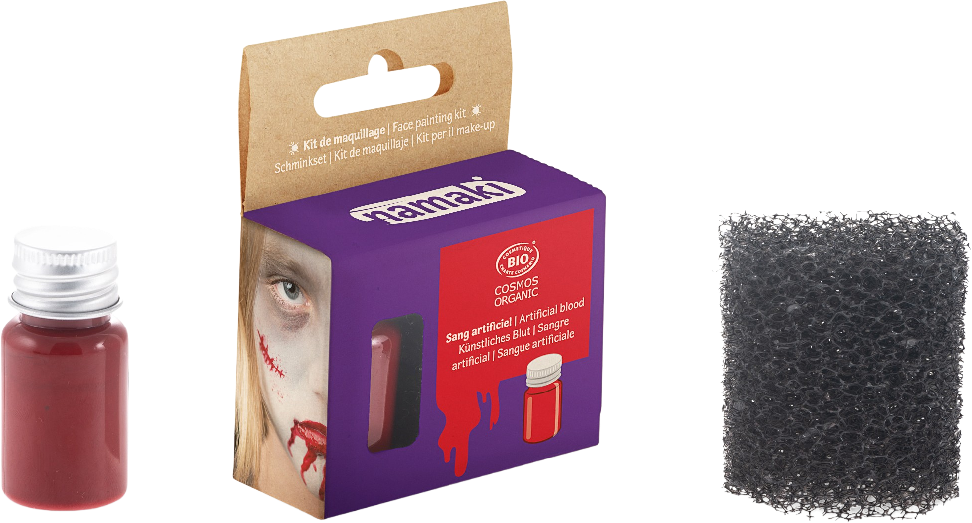 namaki Artificial Blood & Special FX Sponge Kit, 1 Set - Ecco Verde ...